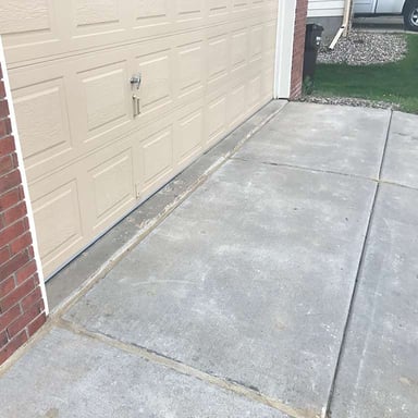 Concrete Leveling and Repair, Before and After Photos