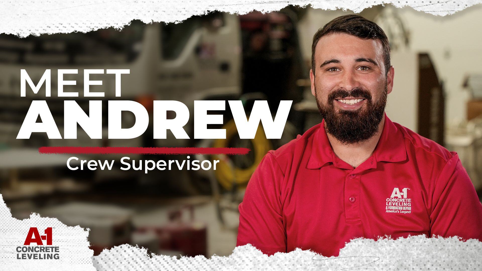 Meet Andrew Cunningham at A-1 Concrete Leveling Louisville